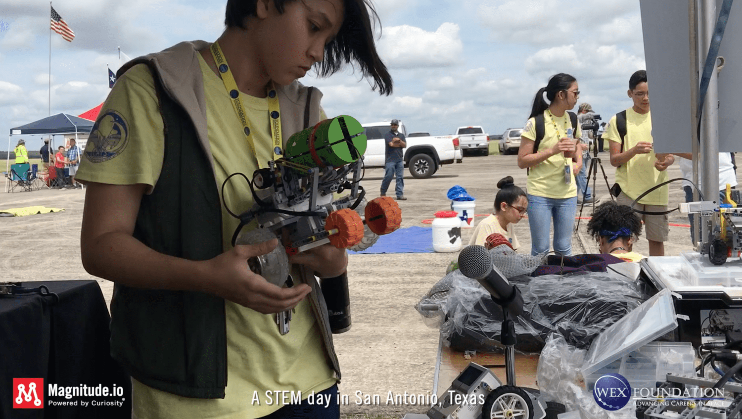 San Antonio students show off their work on WEX Foundation's STEM day - Magnitude.io